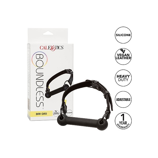 Boundless Bar Gag - Zwart | Masculum.nl
