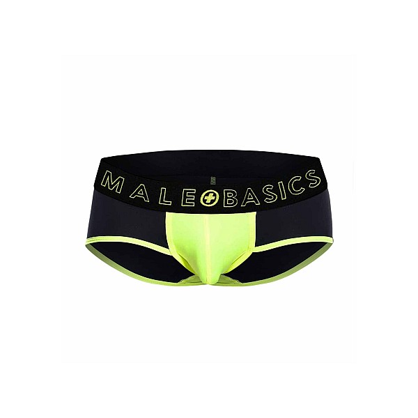 MaleBasics Neon Brief - Geel | Masculum.nl